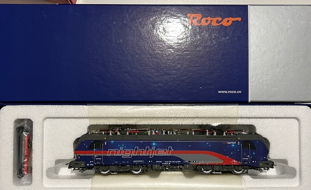 Roco 71976 Lokomotywa 1293 NightjetDCC z dźwiękiem - 12611544047 ...