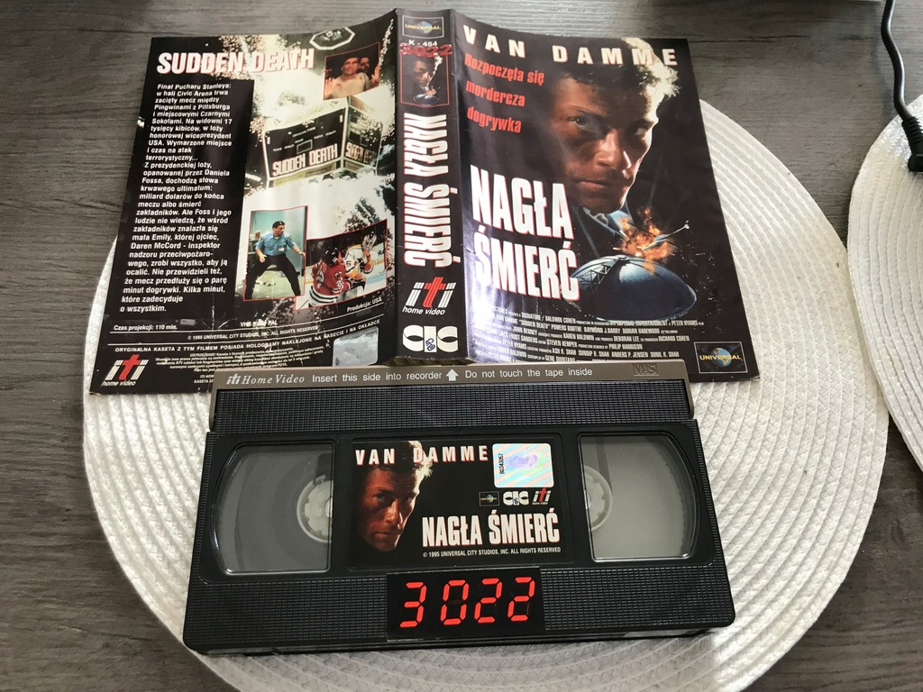 NAGŁA ŚMIERĆ VHS - 12478617473 - oficjalne archiwum Allegro