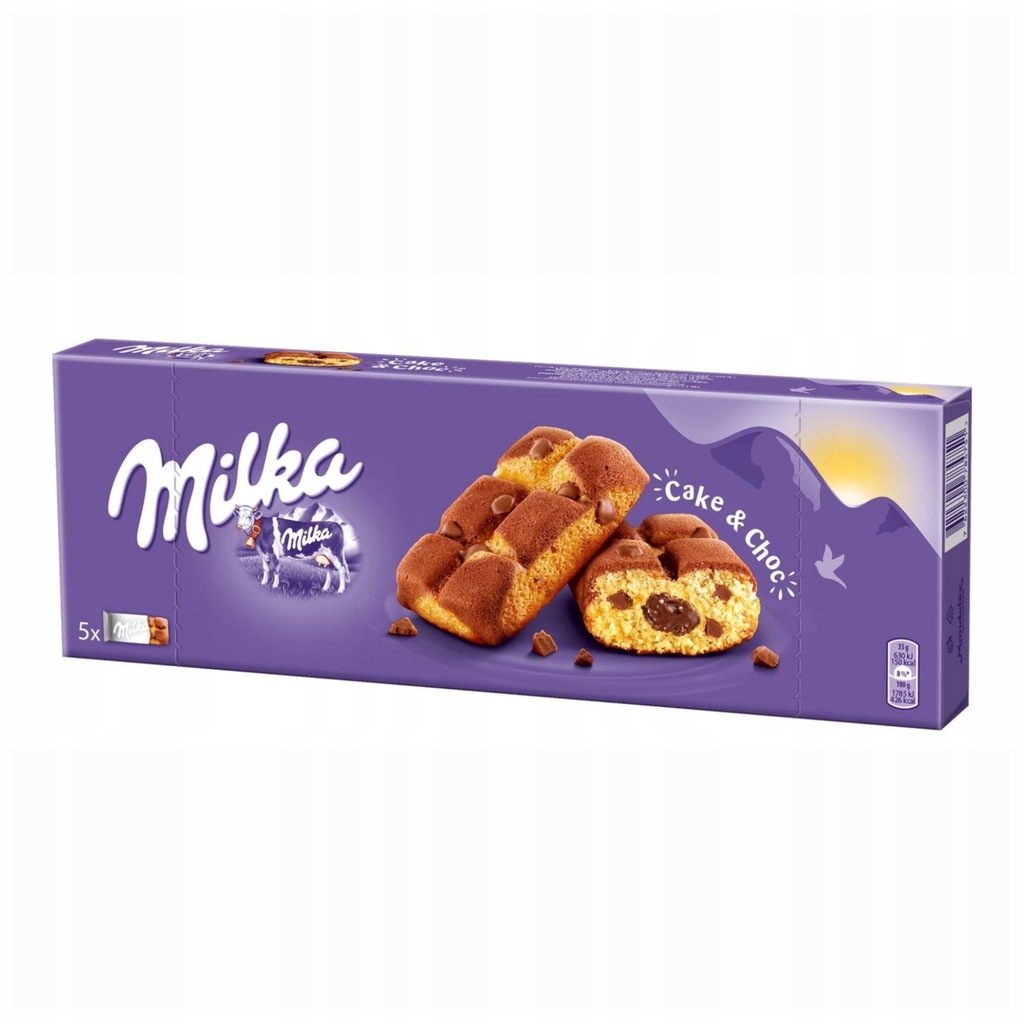 Milka Cake&Choc ciastka czekoladą mleczną 175g - 11902018816 ...