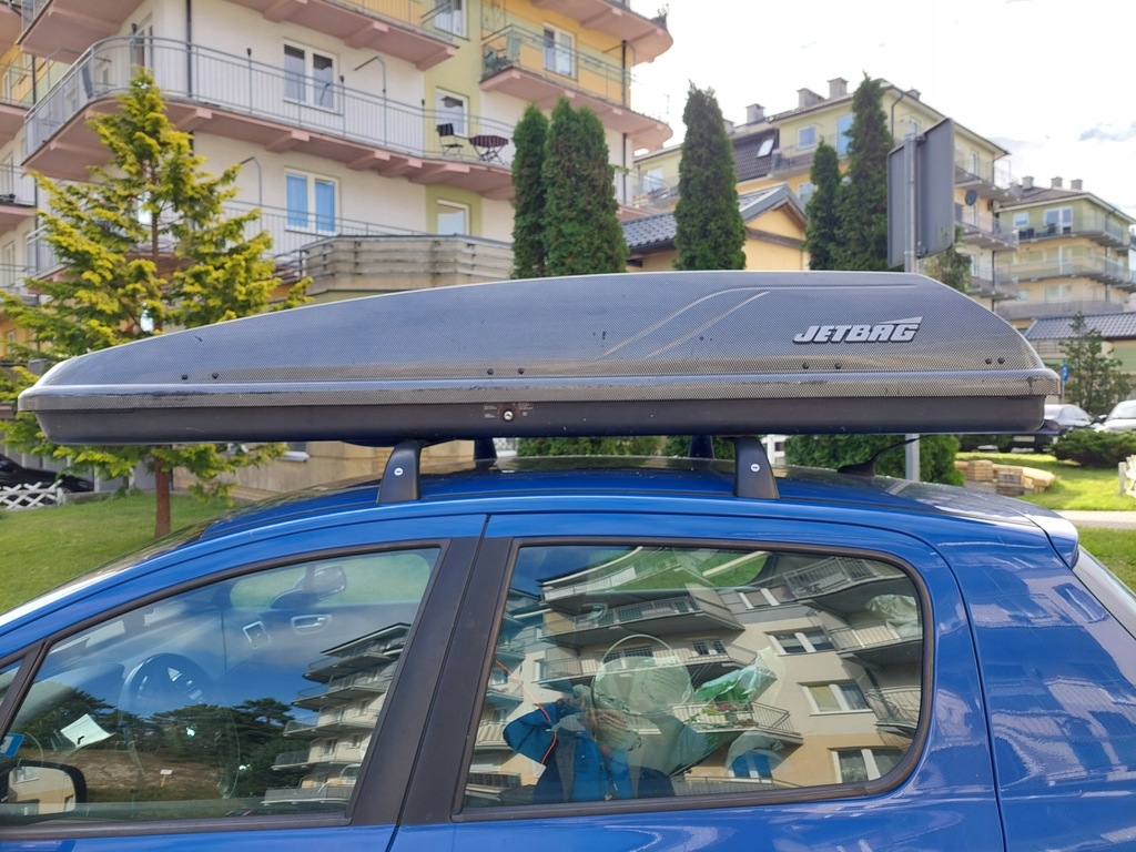 Box/ Boks , bagażnik dachowy Jetbag. 420 litrów - 14457234889 ...