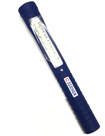 BERNER LATARKA WARSZTATOWA LAMPA PENLIGHT LED 7+1 - 11819668370 ...