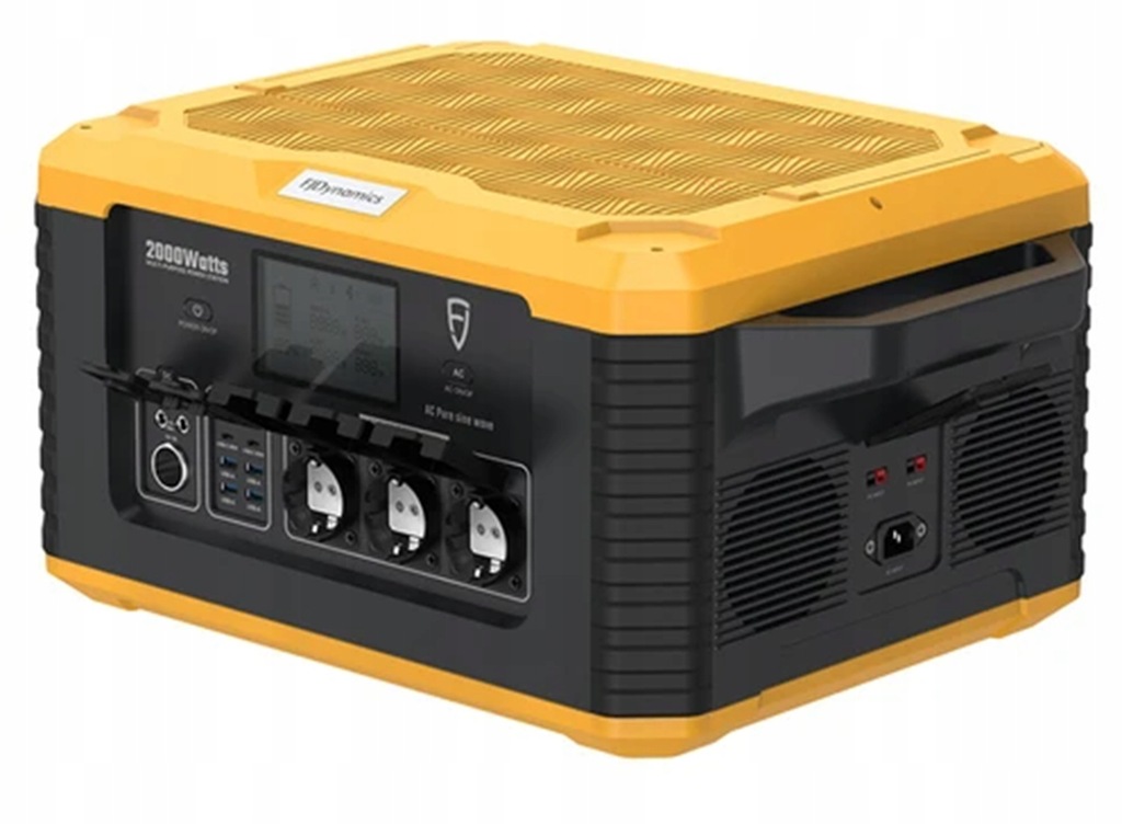 STACJA ZASILANIA GENERATOR ŁADOWARKA 2000W 2264Wh - 12876962289 ...