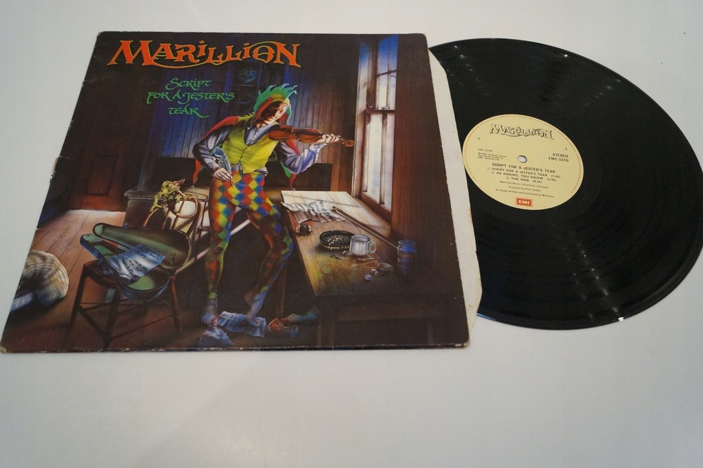 MARILLION Script for a jester UK 5L - 10874393531 - oficjalne archiwum ...