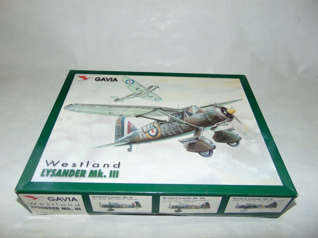 Gavia - Westland Lysander Mk.III - skala - 1/48 - 13695524267 - oficjalne archiwum Allegro