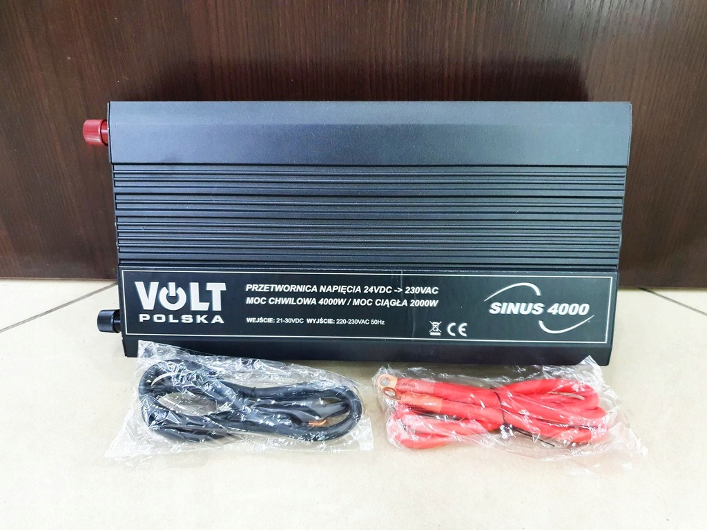 Przetwornica Volt Sinus 4000 24V/230V 2000W/4000W - 12973998780 - oficjalne archiwum Allegro