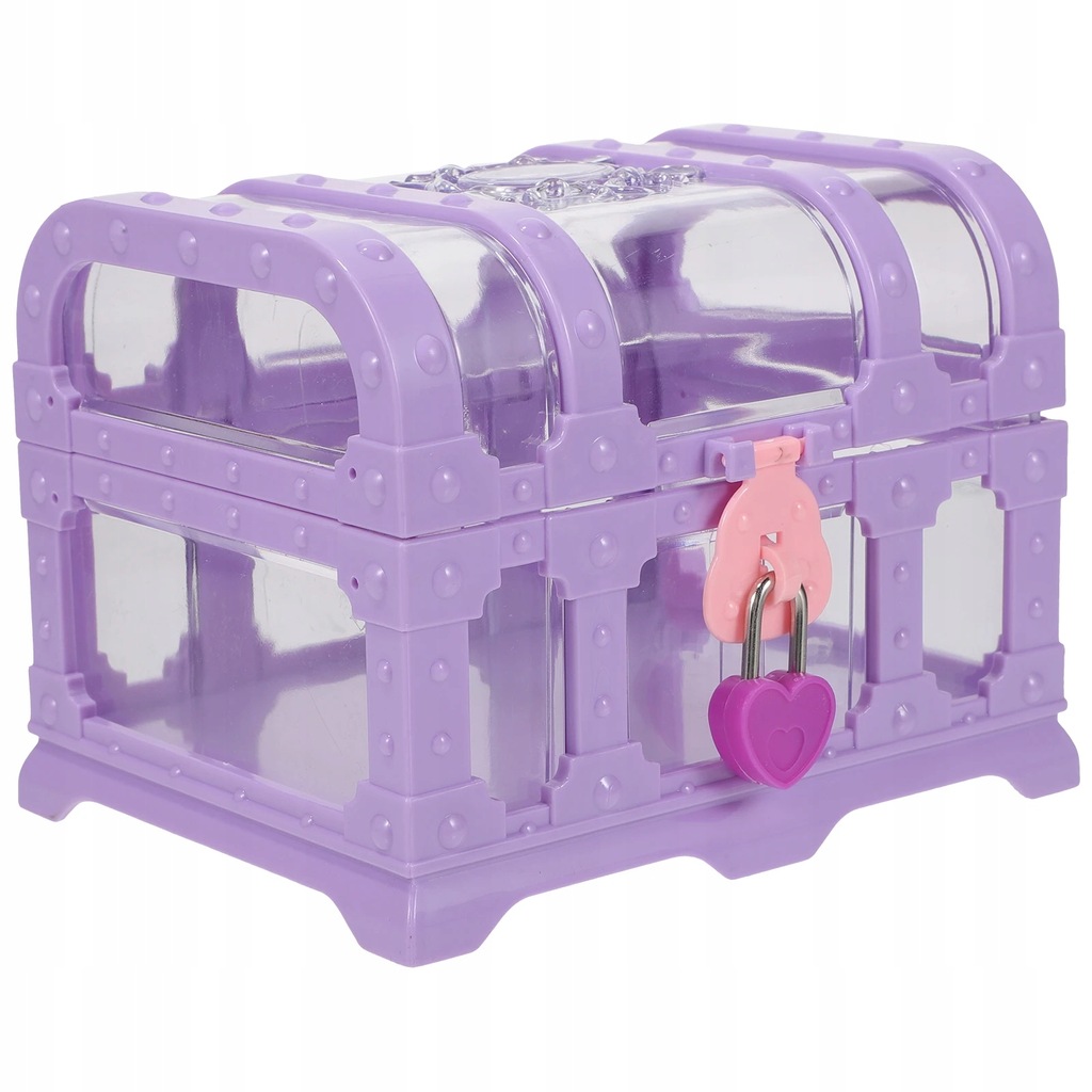 Keepsake Boxes Kids Treasure Jewelry Clear Chest - 13754976349 ...
