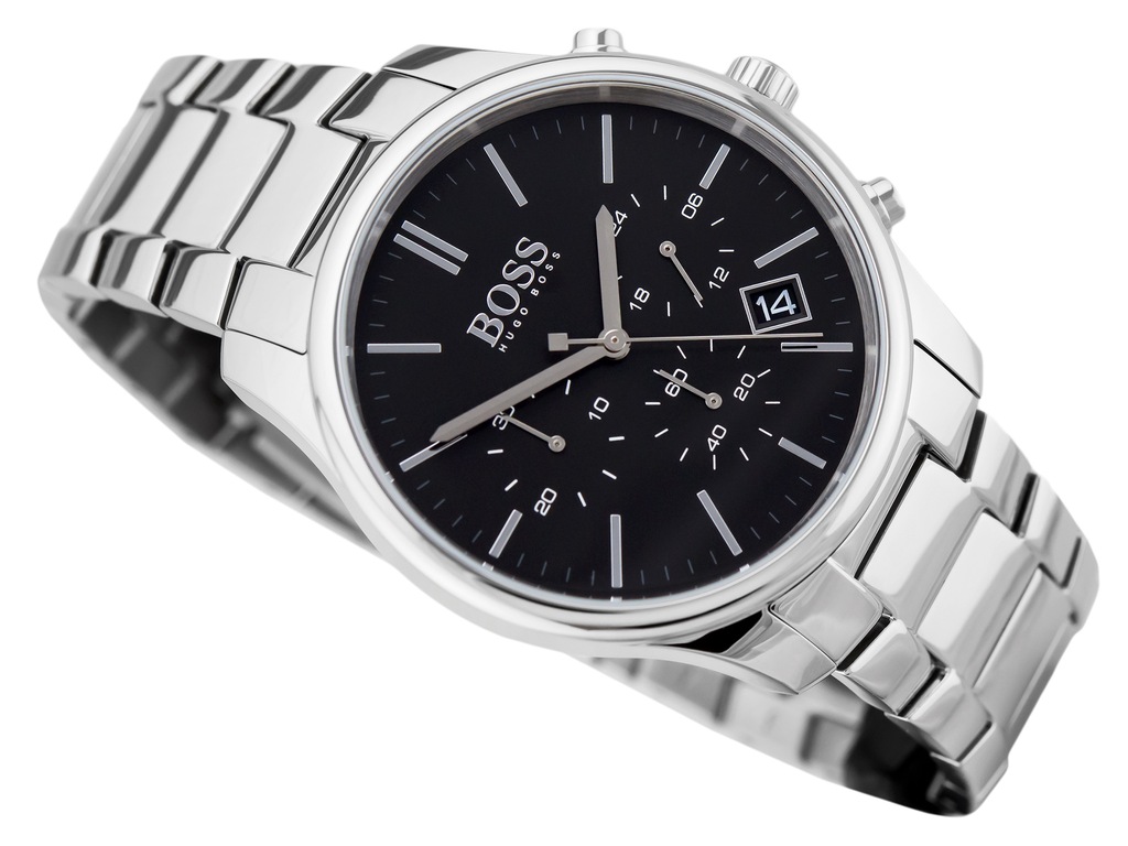 MĘSKI ZEGAREK HUGO BOSS 1513433 STOPER MULTIDATA - 7305163744 ...