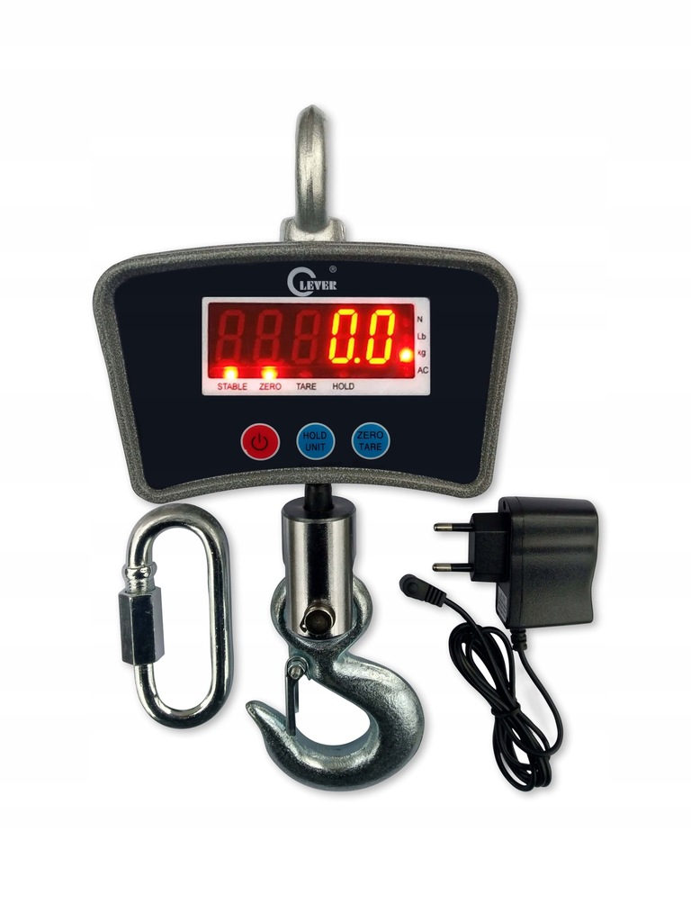 Waga hakowa 1000kg, 1t, SOLIDNA - 9956657605 - oficjalne archiwum Allegro