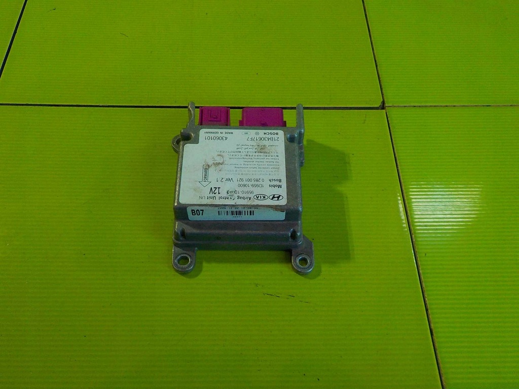KIA CARENS III 07r modul sensor AIRBAG 0285001921 - 12352659777 ...