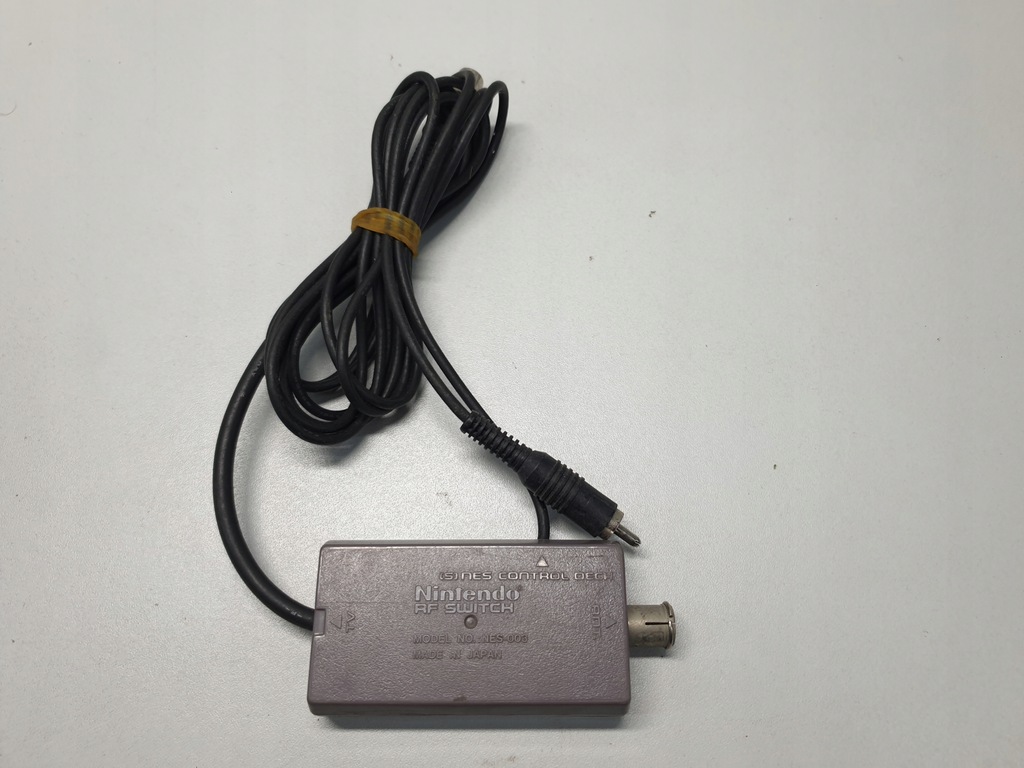 Nintendo RF SWITCH NESP-003 PAL made in japan - 12857600923 - oficjalne ...
