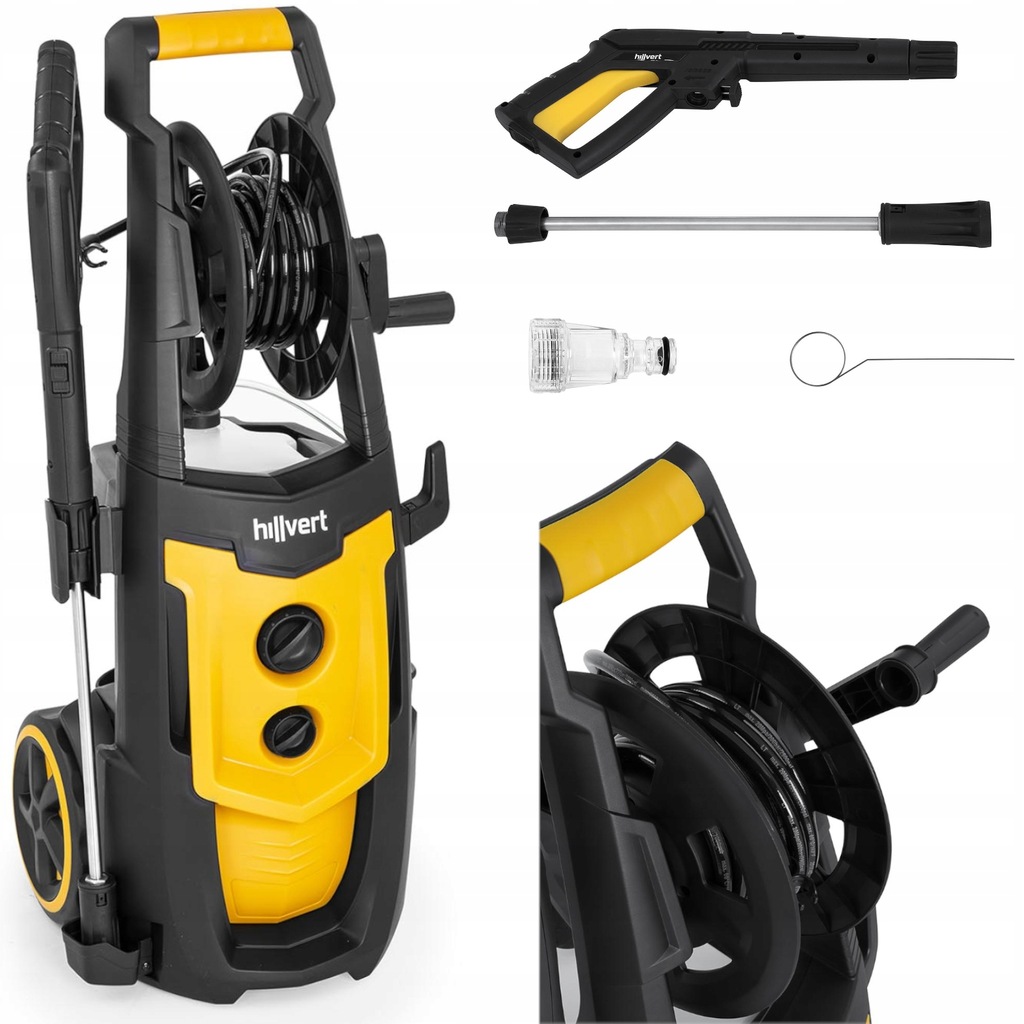 Myjka Ciśnieniowa Mobilna Ogrodowa - 2200W 150bar - 9841562048 - oficjalne archiwum Allegro
