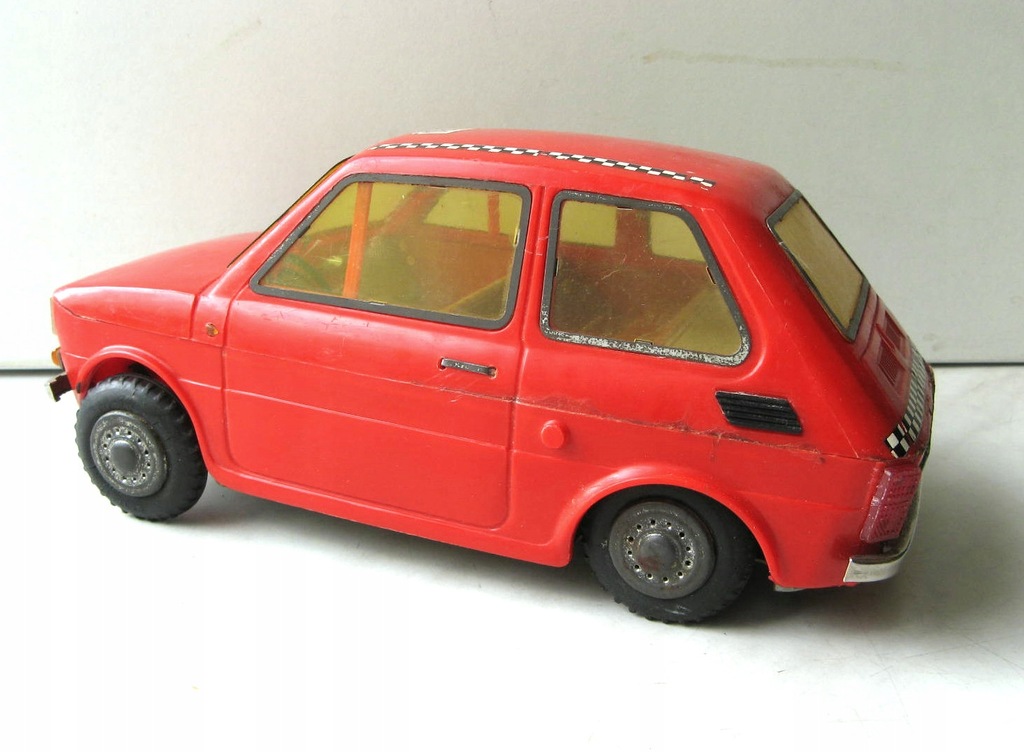ZABAWKA Samochód CZZ Polski Fiat 126p MALUCH z PRL - 12155551756 ...