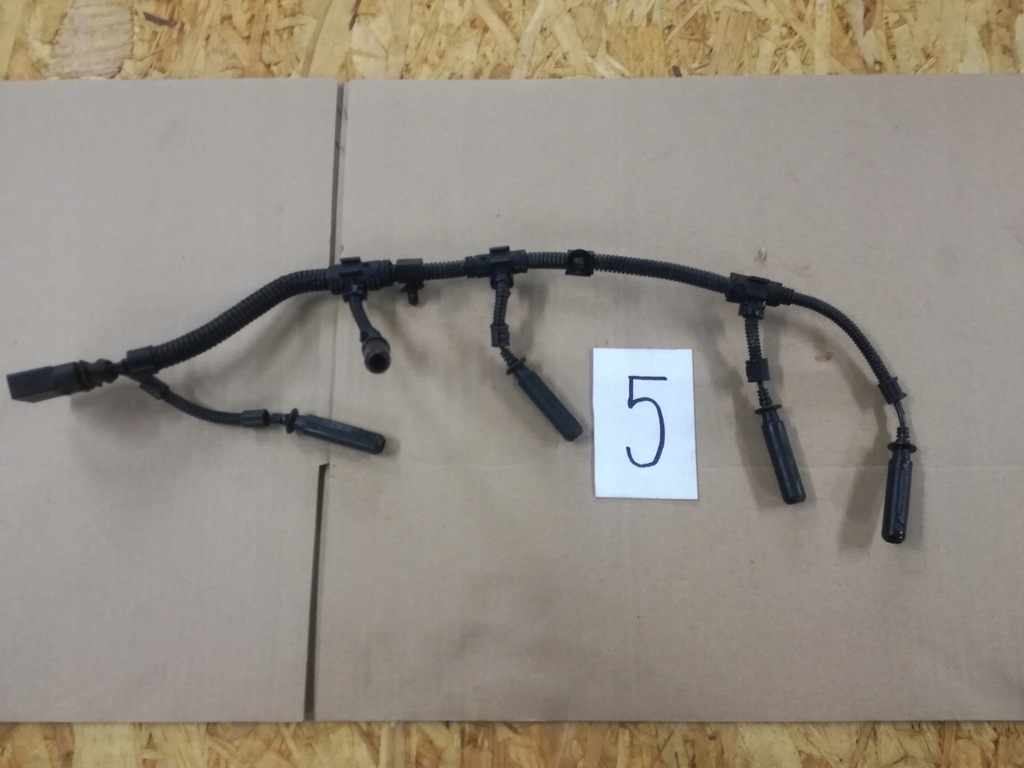 WIĄZKA ŚWIEC ŻAROWYCH VW T5 2,5 TDI NR.07Z971782 - 7773799071 ...