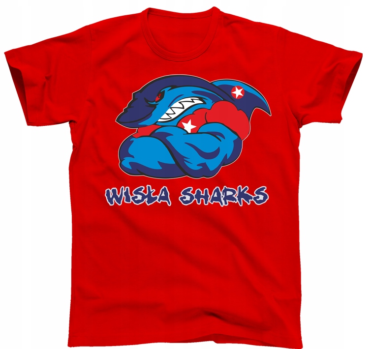 WISŁA KRAKÓW WISŁA SHARKS koszulka męska roz. M - 9510546850 ...