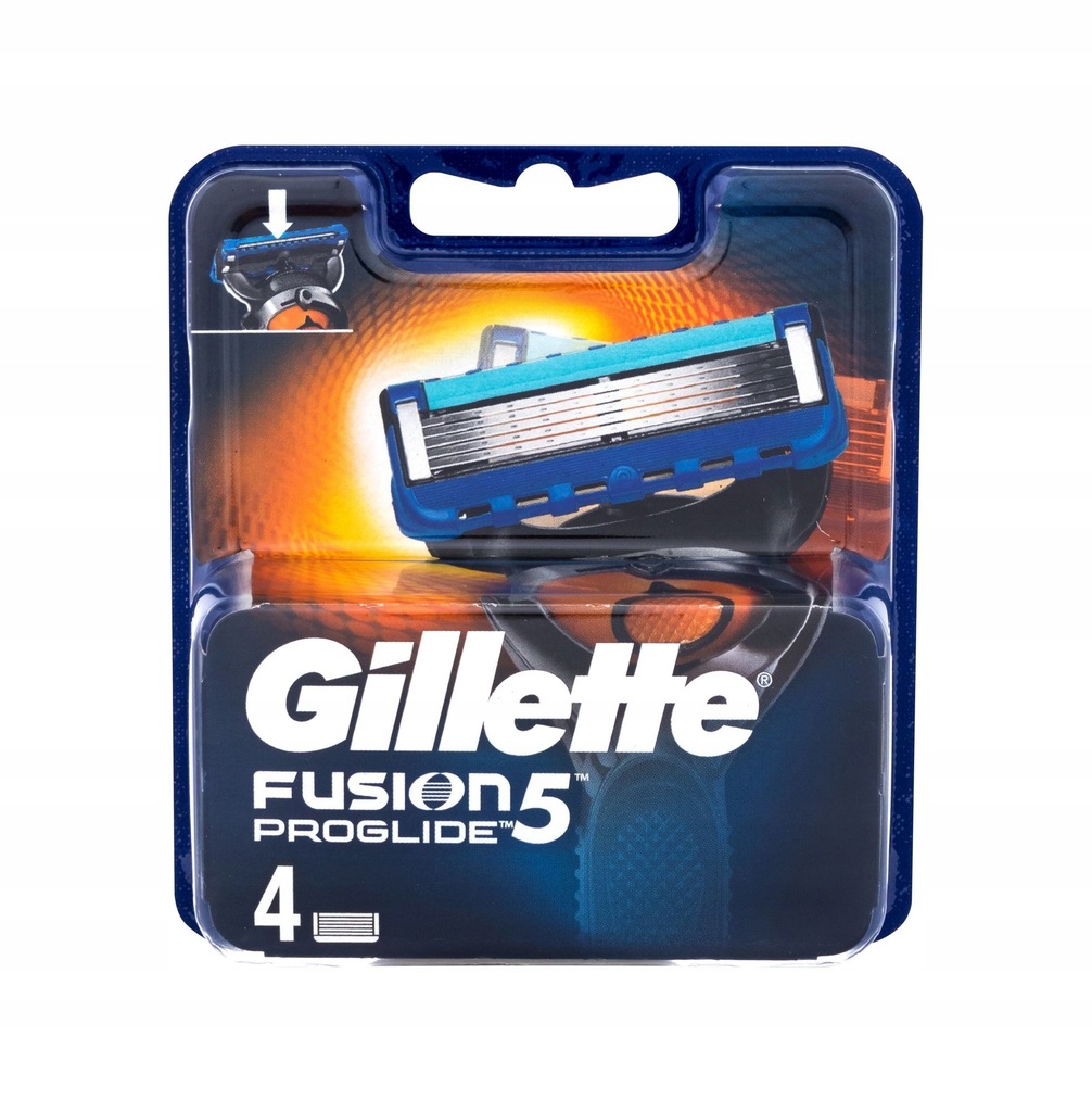 Gillette Fusion5 Proglide Wkład do maszynki 4 szt - 11785214794 ...