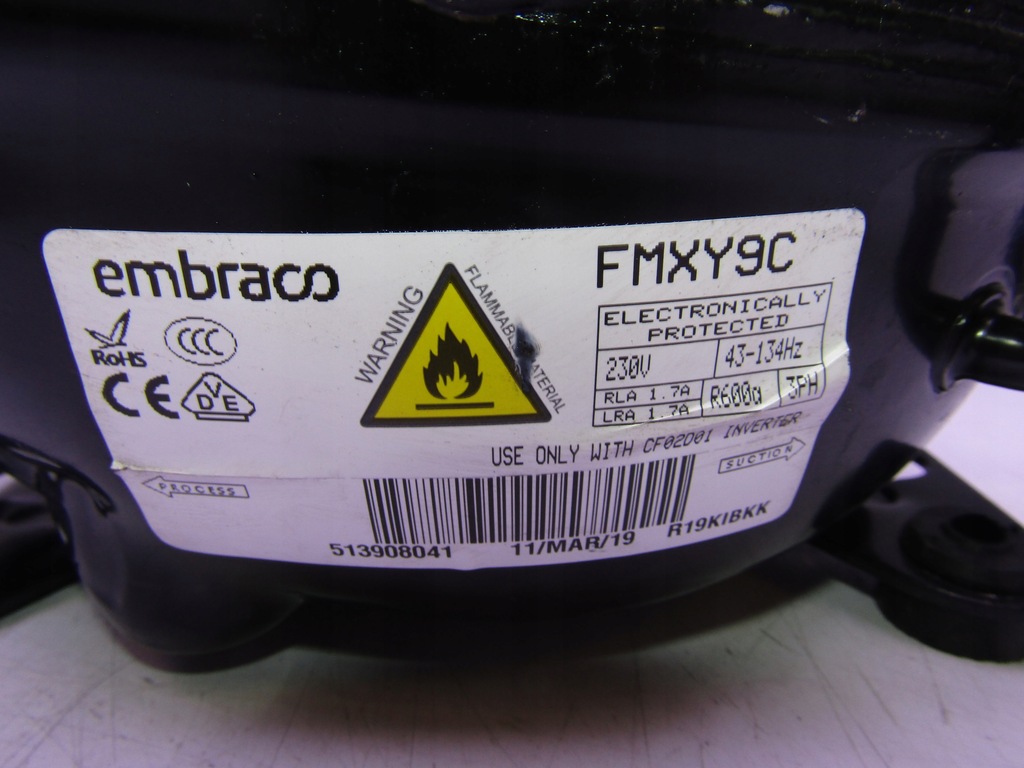 Sprężarka agregat lodówki EMBRACO FMXY9C - 8629258852 - oficjalne ...