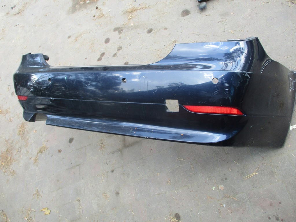 BMW E60 ORIENTBLAU ZDERZAK TYLNY TYL SEDAN - 12386800885 - oficjalne archiwum Allegro