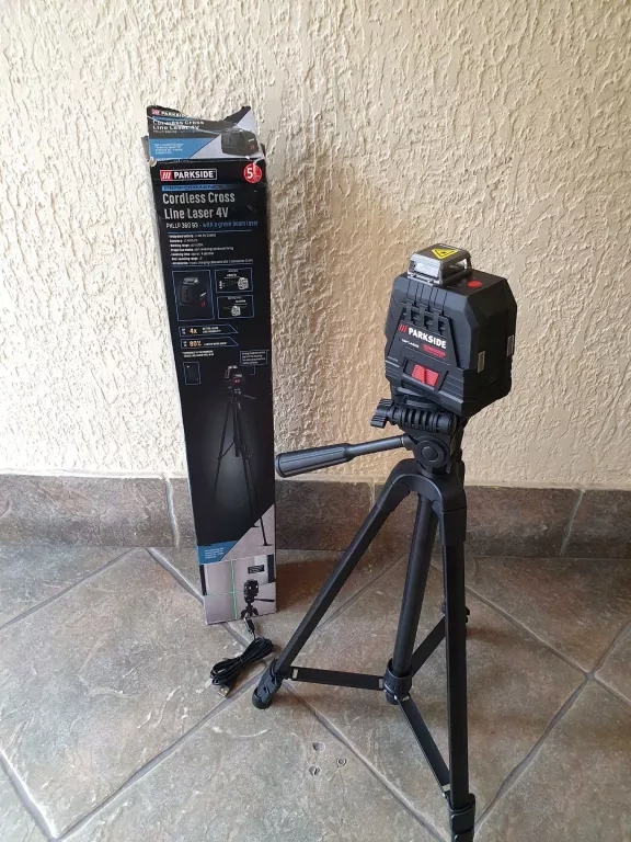 LASER PARKSIDE PKLLP 360 B3 + STATYW - 13259232228 - oficjalne archiwum ...