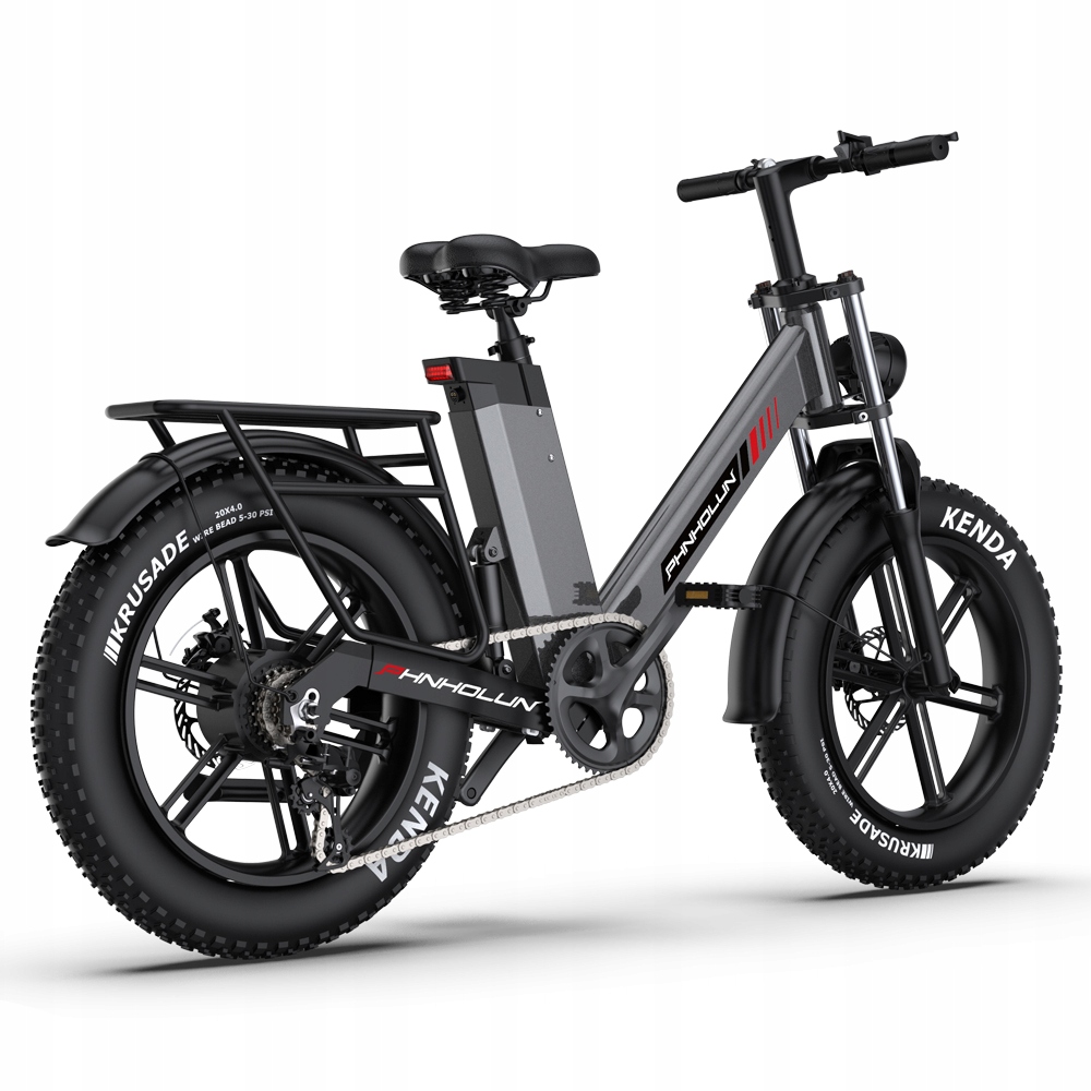 Rower elektryczny Phnholun C6 PRO 1000W 17Ah + APP - 14393270465 ...