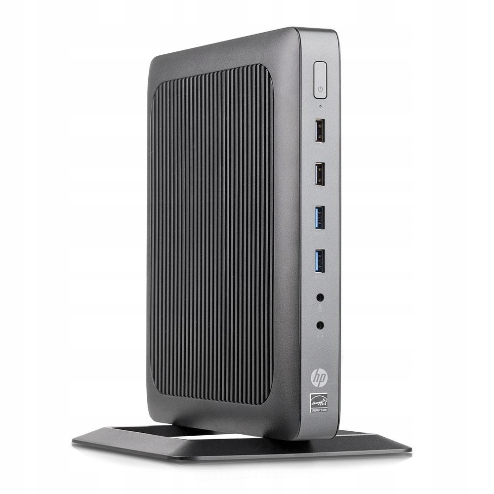 HP T620 Thin Client AMD GX-217GA 4GB 16GB SSD + ZASILACZ, bez PODSTAWKI - 15519494304 ...