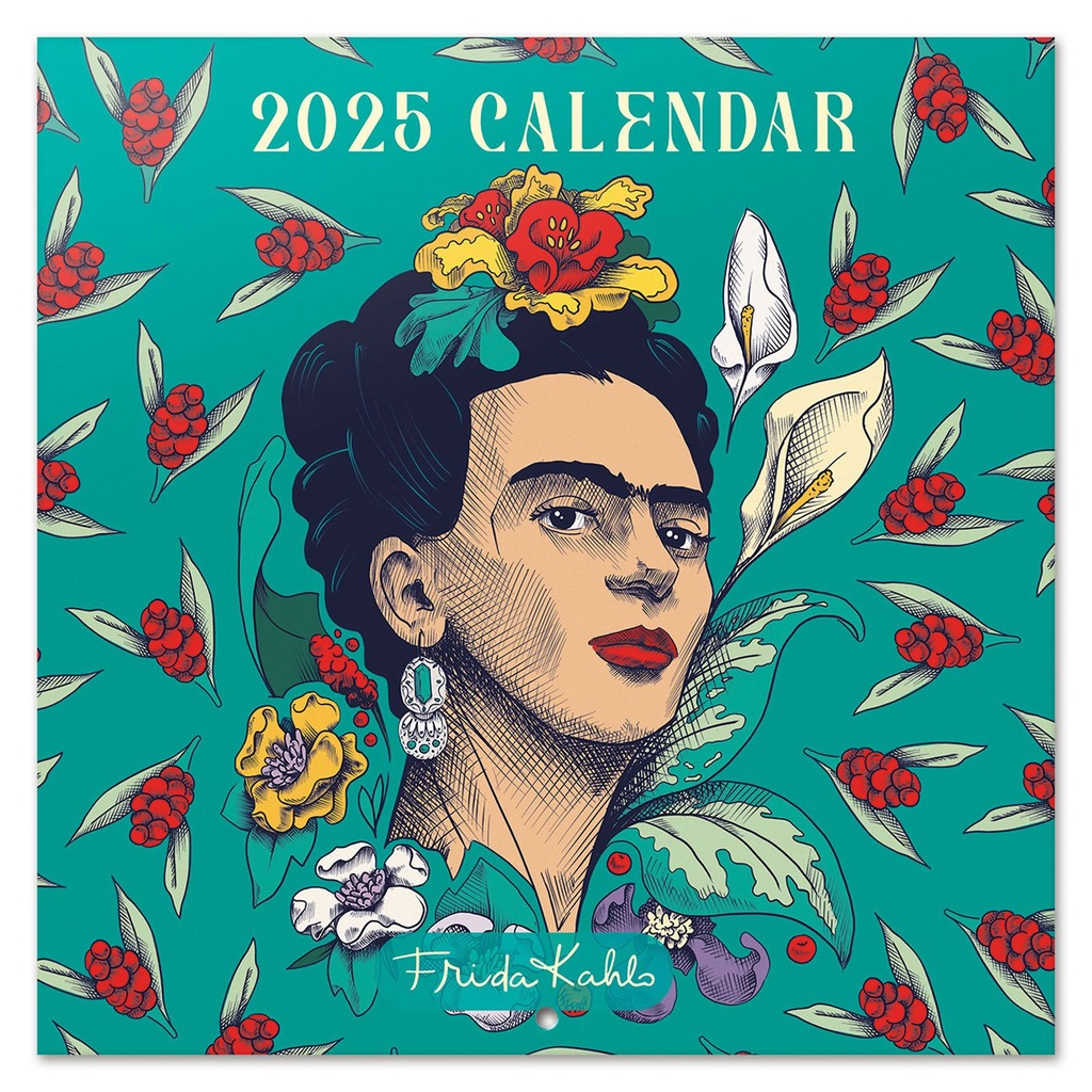 KALENDARZ 2025 Kalendarz ścienny 2025 organizer planer Frida Kahlo ...