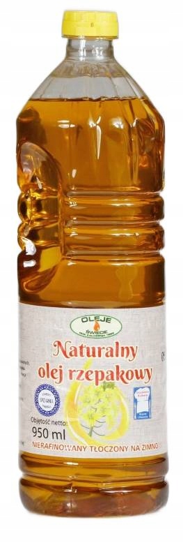 OLEJ RZEPAKOWY ZIMNO TŁOCZONY OLEJE ŚWIECIE 950 MLx6szt ZESTAW - 15245574321 - oficjalne ...