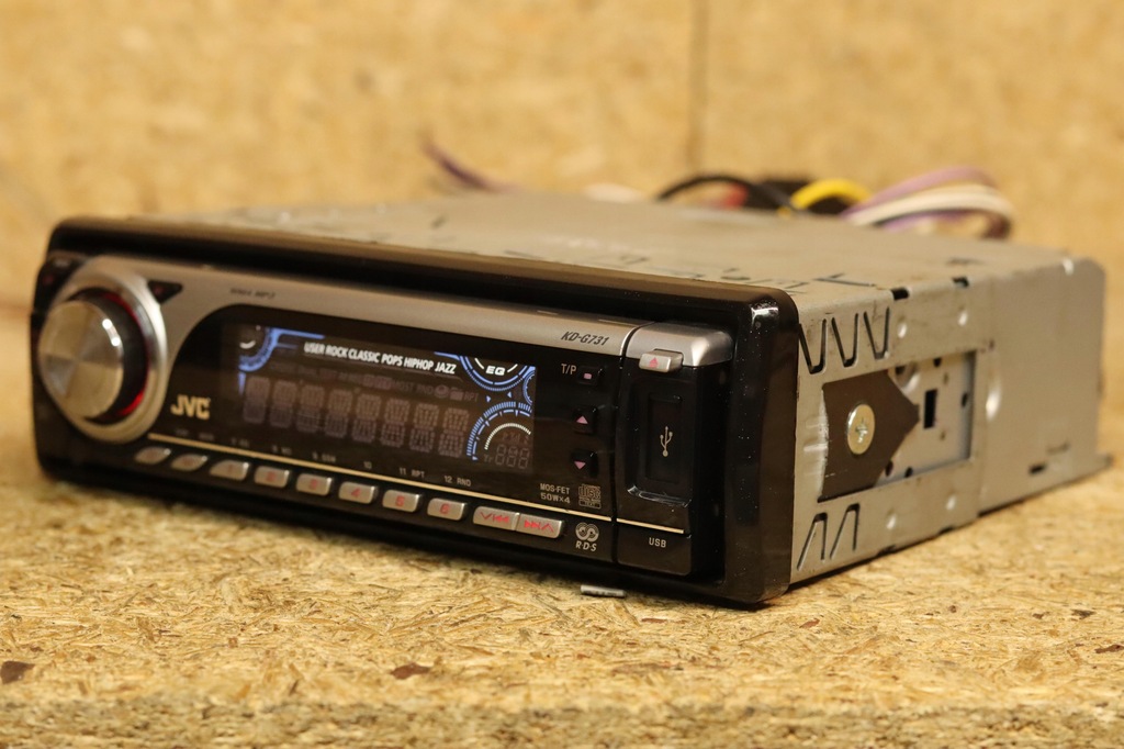 Radio samochodowe JVC KD-G731 MP3 AUX CD USB - 11391697699 - oficjalne archiwum Allegro