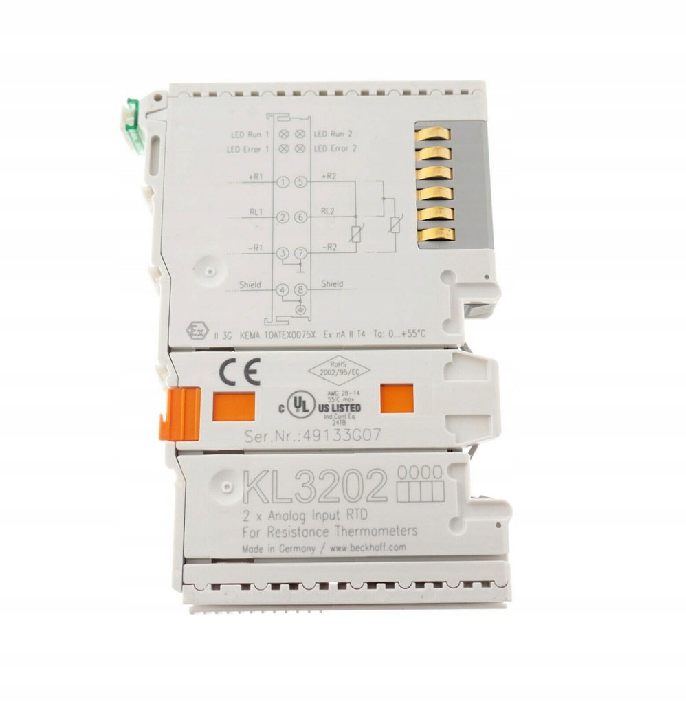 BECKHOFF KL3202 2x ANALOG INPUT RTD - 10754948461 - oficjalne archiwum ...