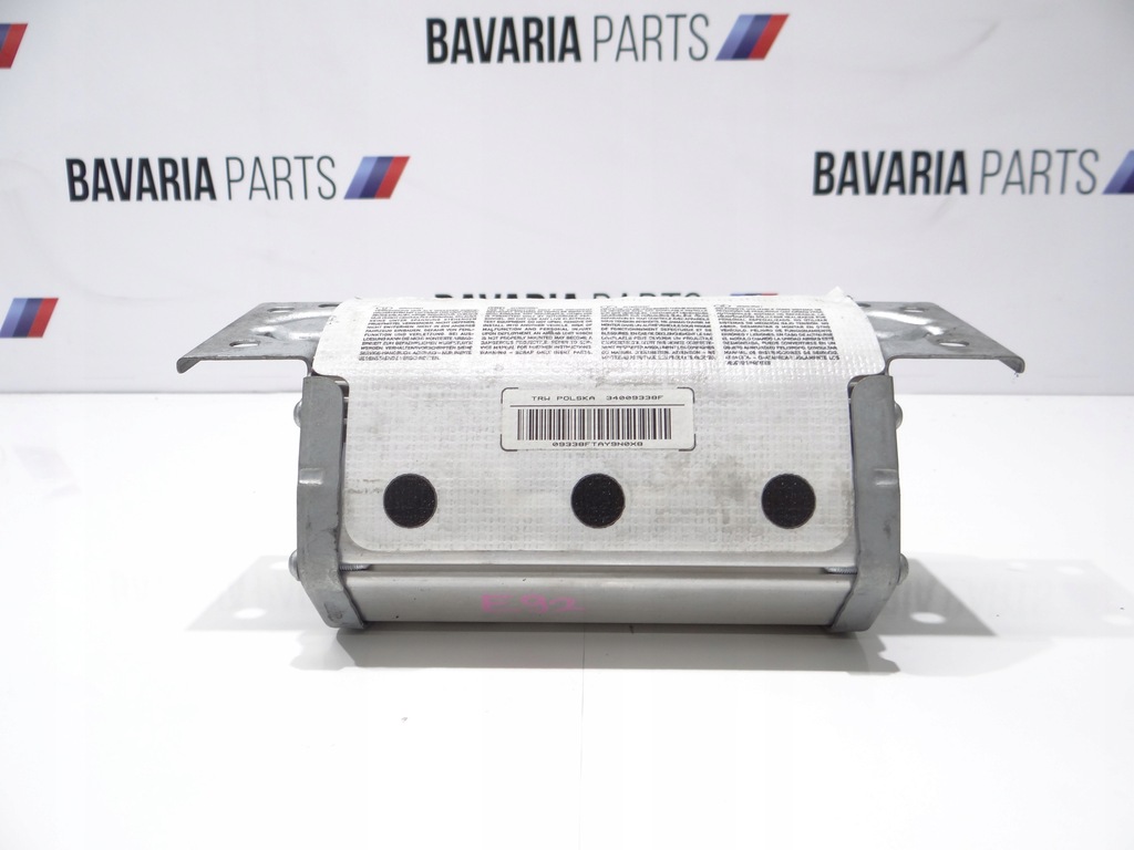 PODUSZKA PASAŻERA BMW E92 E93 OE - 14585654909 - oficjalne archiwum Allegro