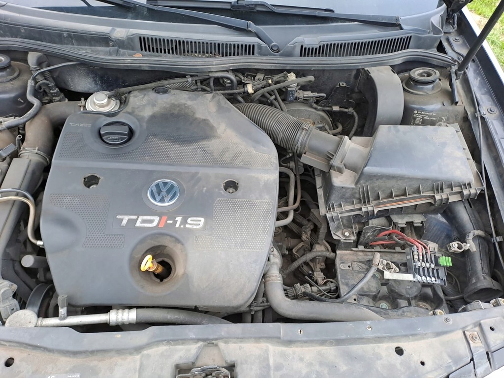 SILNIK KPL SŁUPEK 1.9 TDI AHF ASV ALH VW GOLF IV - 13954246315 ...