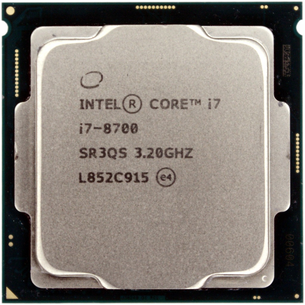 PROCESOR INTEL CORE I7-8700 @3.20GHZ LGA1151 - 12602299261 - oficjalne ...