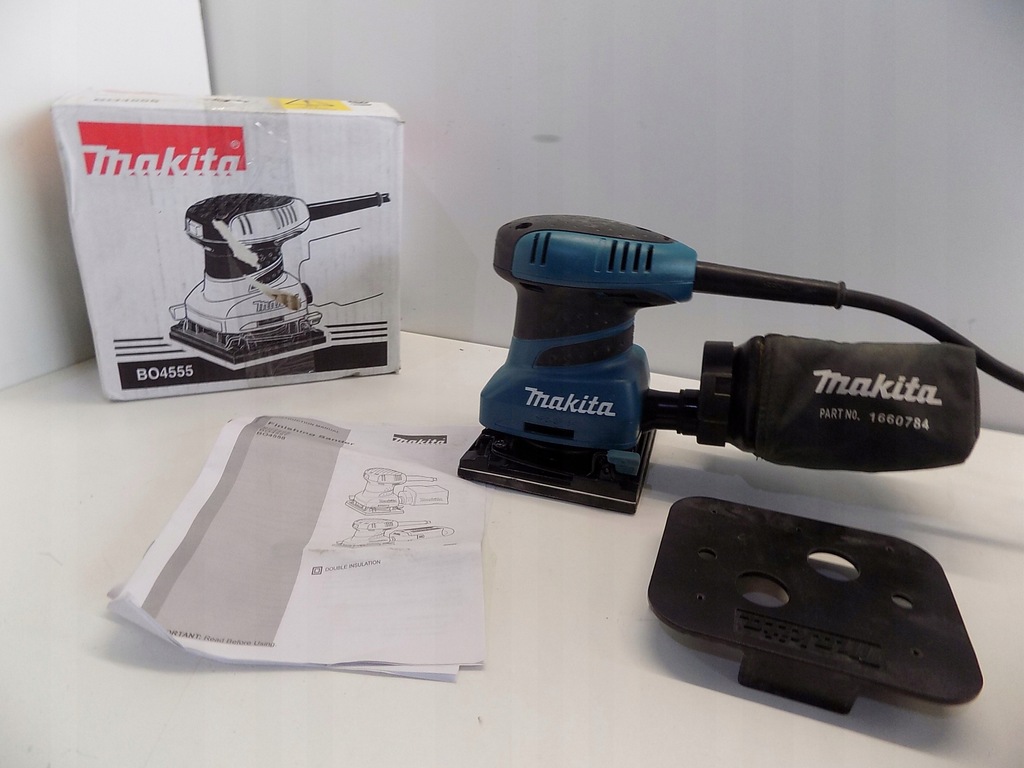 MAKITA BO4555 SZLIFIERKA OSCYLACYJNA (F) - 7533938161 - oficjalne archiwum Allegro