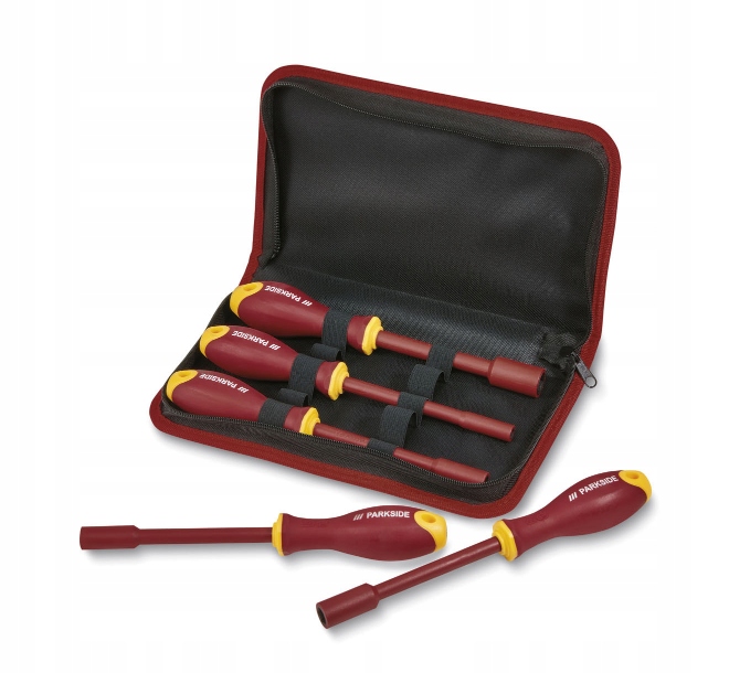 Zestaw wkrętaków VDE 1000V z końcówką nasadową izolowanych PARKSIDE ...