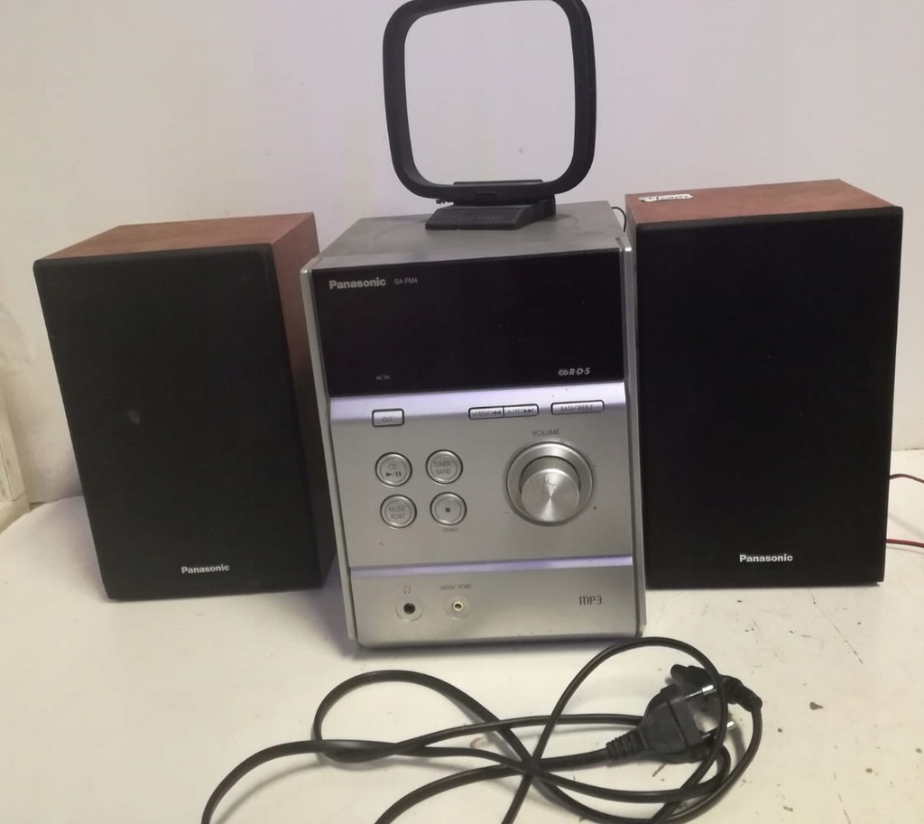 Wieża panasonic SA-PM4+2kolumny,antena 440/23 - 13417049041 - oficjalne archiwum Allegro