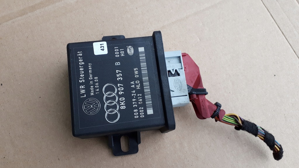 A4 B8 MODUŁ STEROWNIK ŚWIATEŁ 8K0907357B A5 Q5 - 11449842691 - oficjalne archiwum Allegro