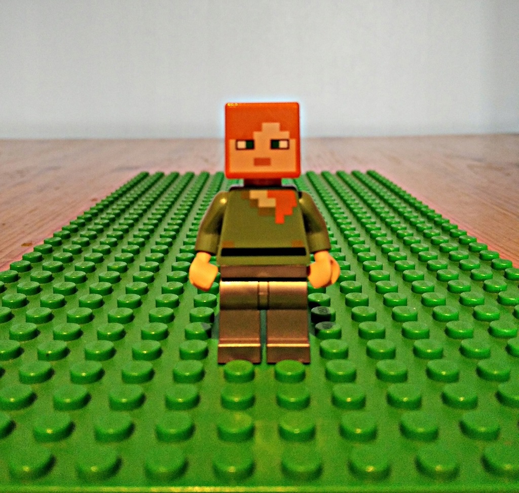 Lego ludzik Minecraft Alex - 10508561587 - oficjalne archiwum Allegro