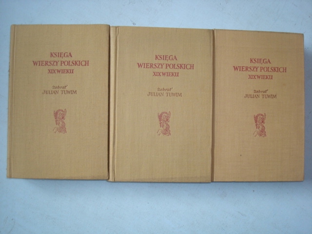 KSIĘGA WIERSZY POLSKICH XIX WIEKU Julian Tuwim - 12222831248 - oficjalne archiwum Allegro