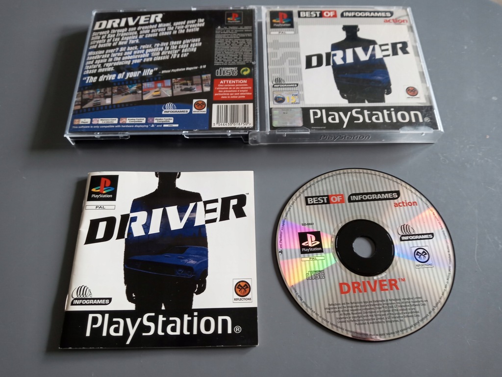 Driver PSX Ps1 - 12678446235 - oficjalne archiwum Allegro