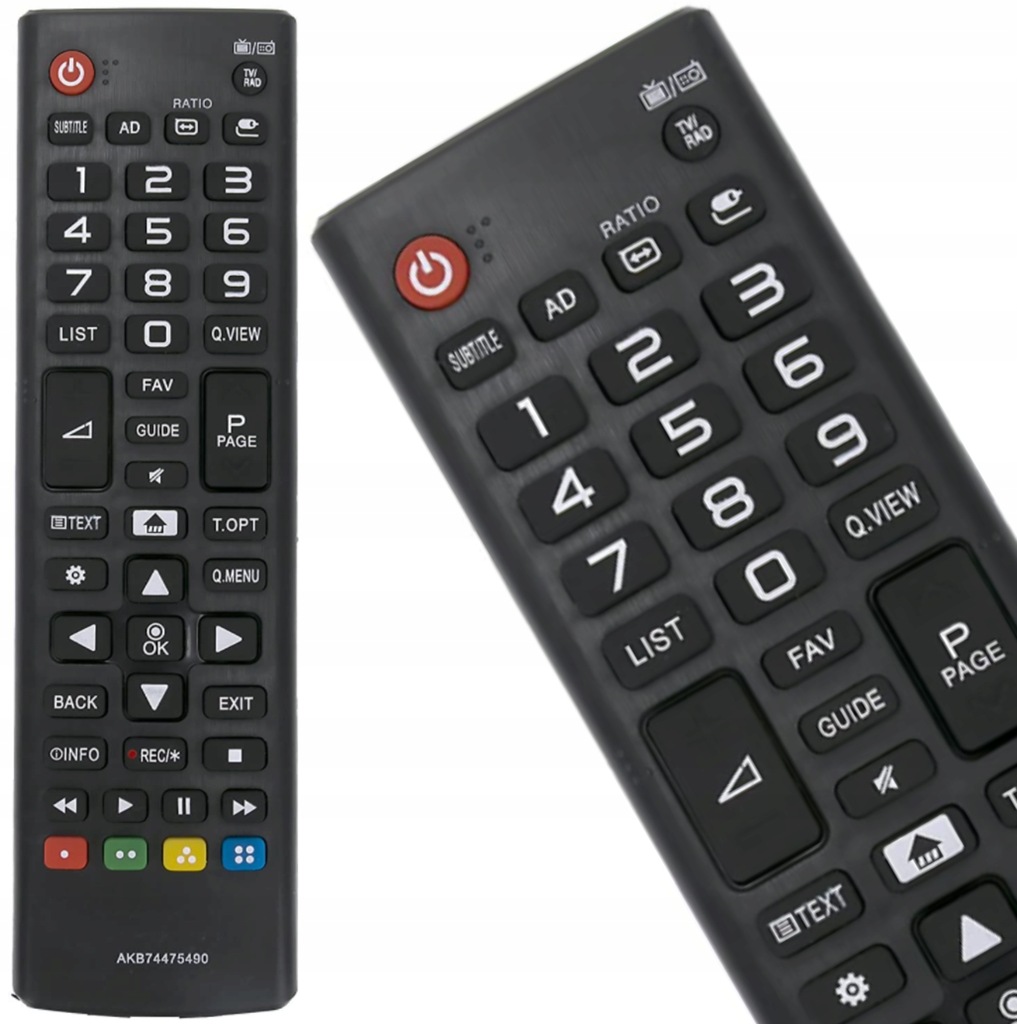 PILOT DO TV LG - UNIWERSALNY - WSZYTSKIE MODELE - 11551559789 - oficjalne archiwum Allegro