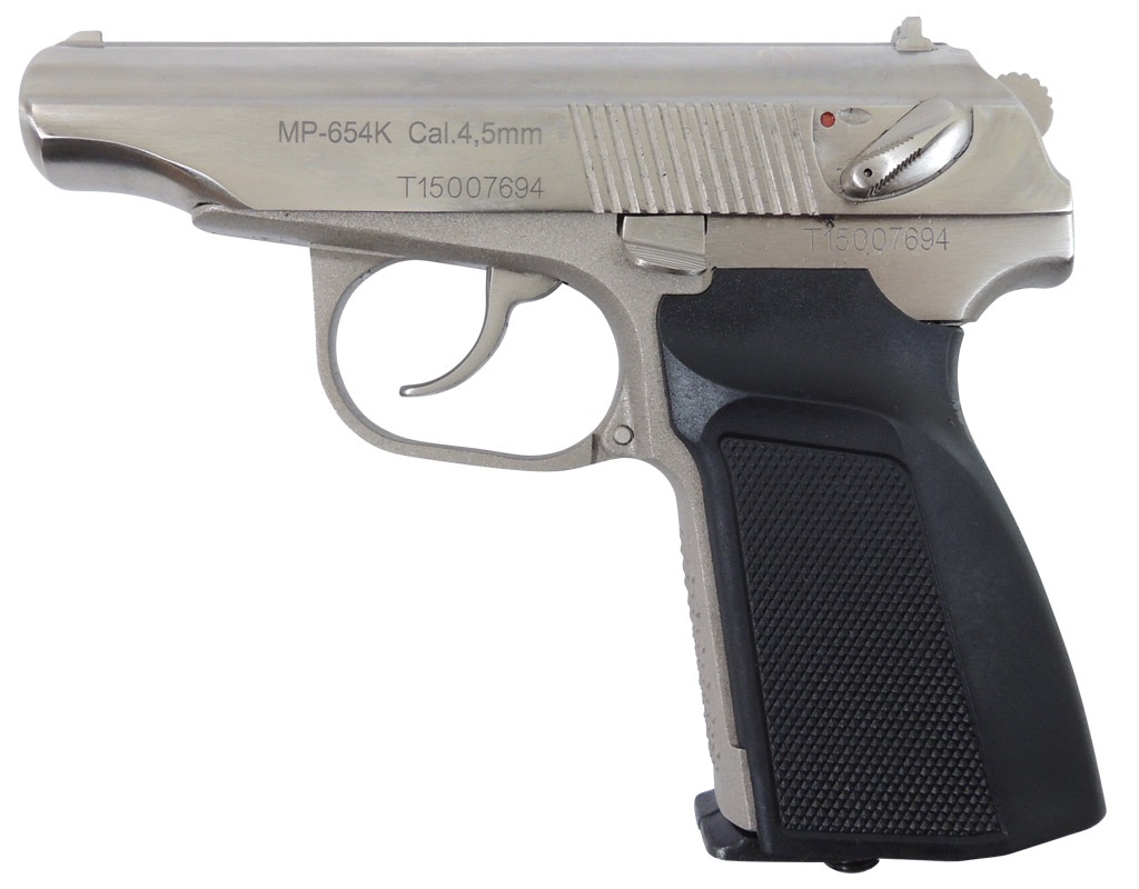 PISTOLET BAIKAŁ MP-654K MAKAROV 4,5mm BB SILVER - 6764214601 ...