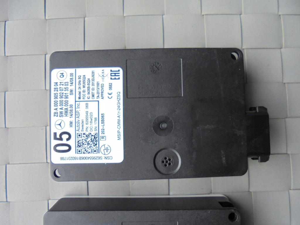 MERCEDES RADAR CZULNIK SENSOR MODUŁ A0009052804 - 11407496071 ...