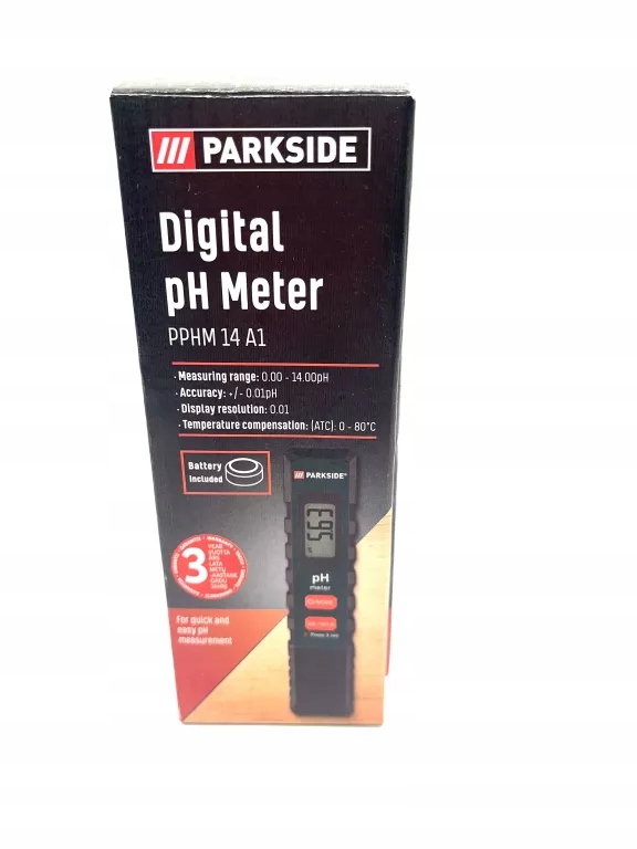 MIERNIK PH PARKSIDE DIGITAL PH METER PPHM 14 A1 - 12608013878 ... MIERNIK PH PARKSIDE DIGITAL PH METER PPHM 14 A1 - 12608013878 ...