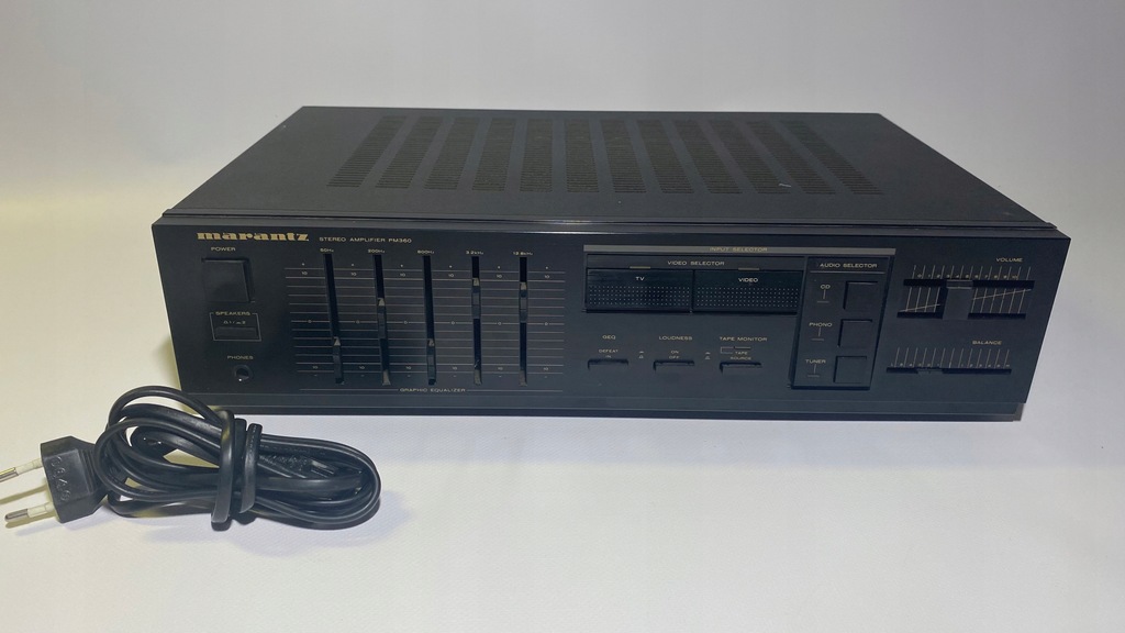Wzmacniacz Marantz PM 360 - 12971775021 - oficjalne archiwum Allegro