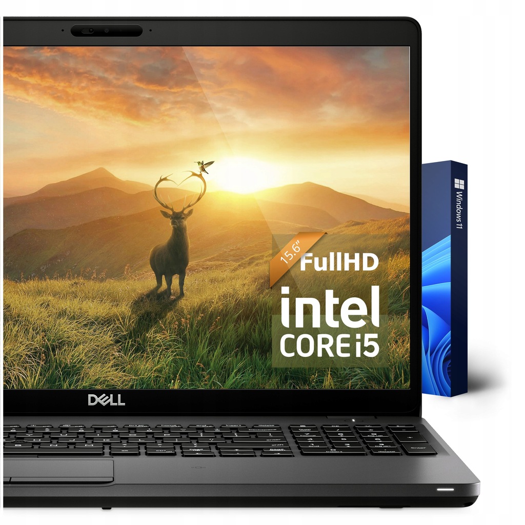 Dell Latitude 5500 i5 4×3,9GHz NVMe | 15.6 FHD MAT - 13518332112 - oficjalne archiwum Allegro