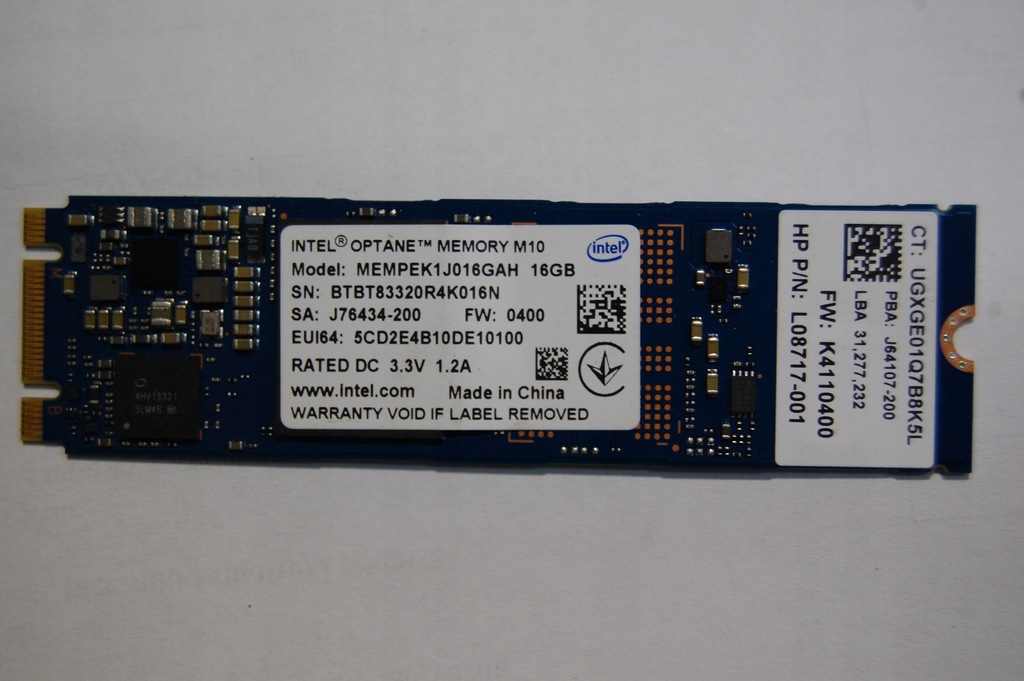 DYSK SSD INTEL OPTANE M10 16GB M.2 PCIe NVMe - 12287593821 - oficjalne ...