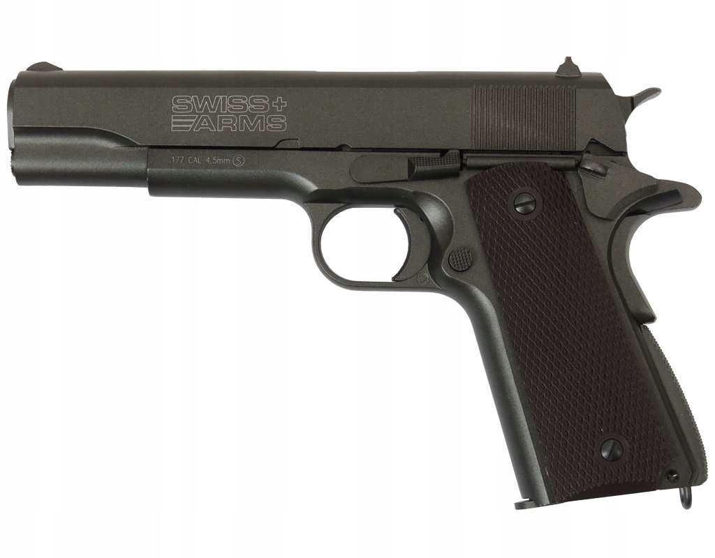 Wiatrówka Pistolet SWISS ARMS P1911 Blow Back - 14910207426 - oficjalne ...