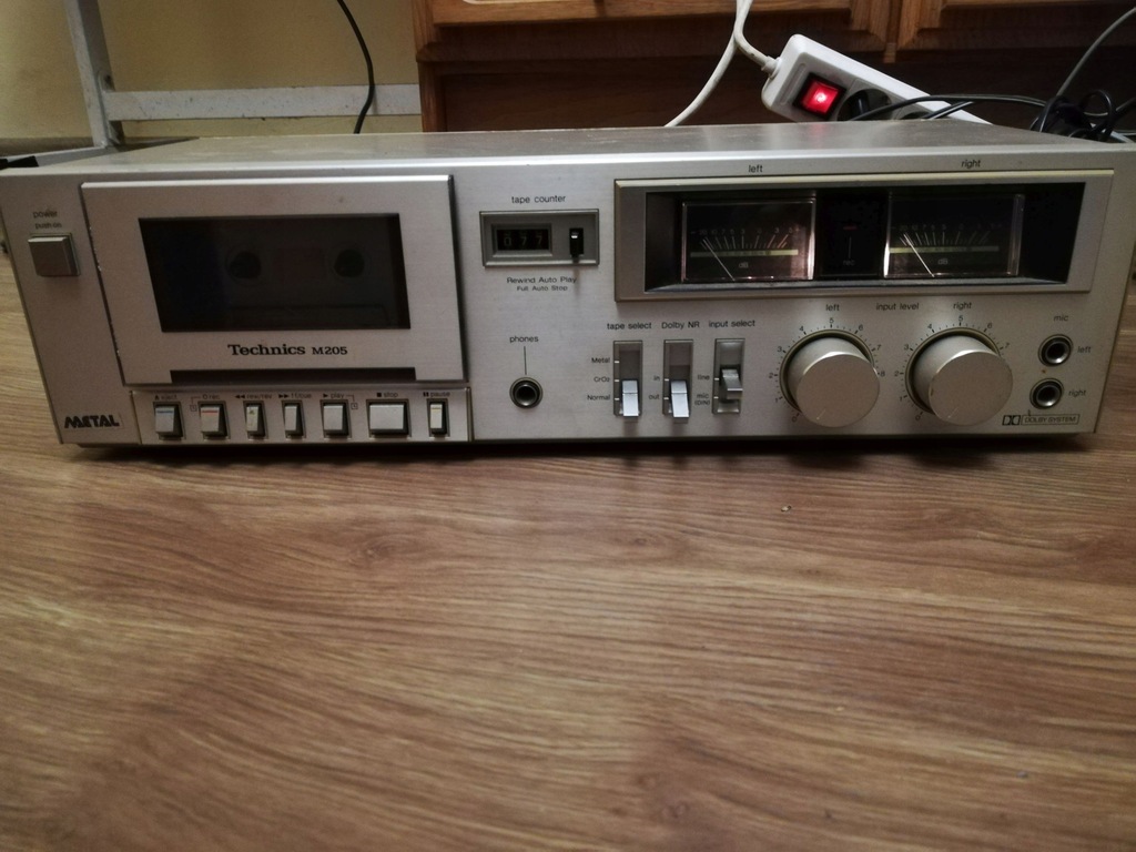 Magnetofon Technics M205 - Vintage Tape Deck - 8623686294 - oficjalne ...