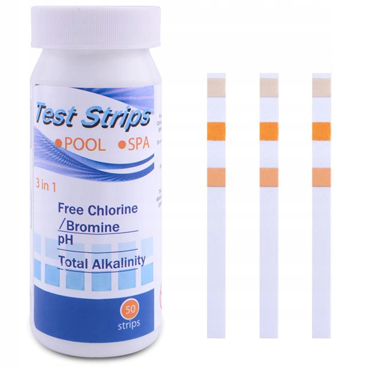 Tester paskowy pH miernik chloru basenu basenowy - 12357158380 ...