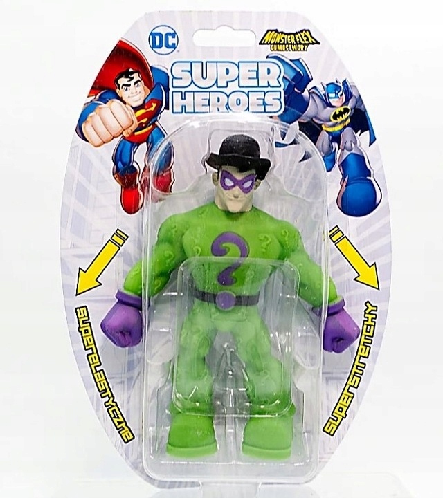 MONSTER FLEX SUPER HEROES DC CZŁOWIEK ZAGADKA - 13119900406 - oficjalne ...