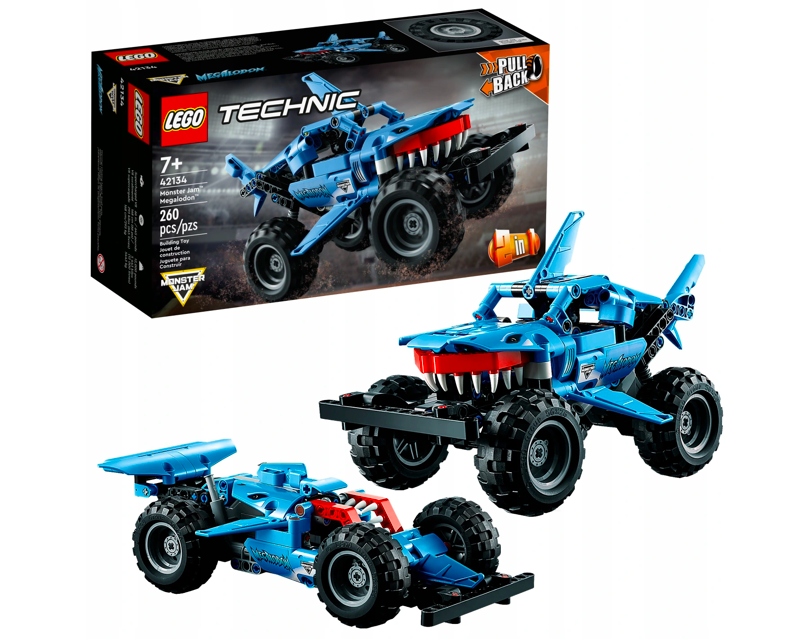 LEGO Technic 2 w 1 - Monster Jam Megalodon 42134 - 12030099206 ...